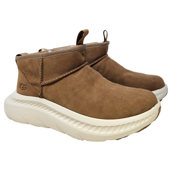 UGG | Shoes | New Uggs 385 Ca85 V2 Classic Ultra Mini Brown Leather Shearling Platform Boot ...